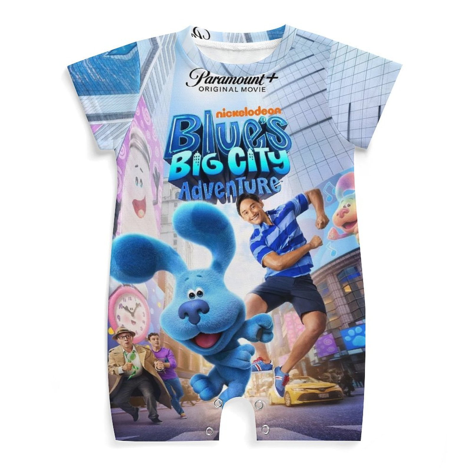 Blue'S Clues Baby Bodysuit Boy Girl Clothes Soft Newborn Infant Outfit ...