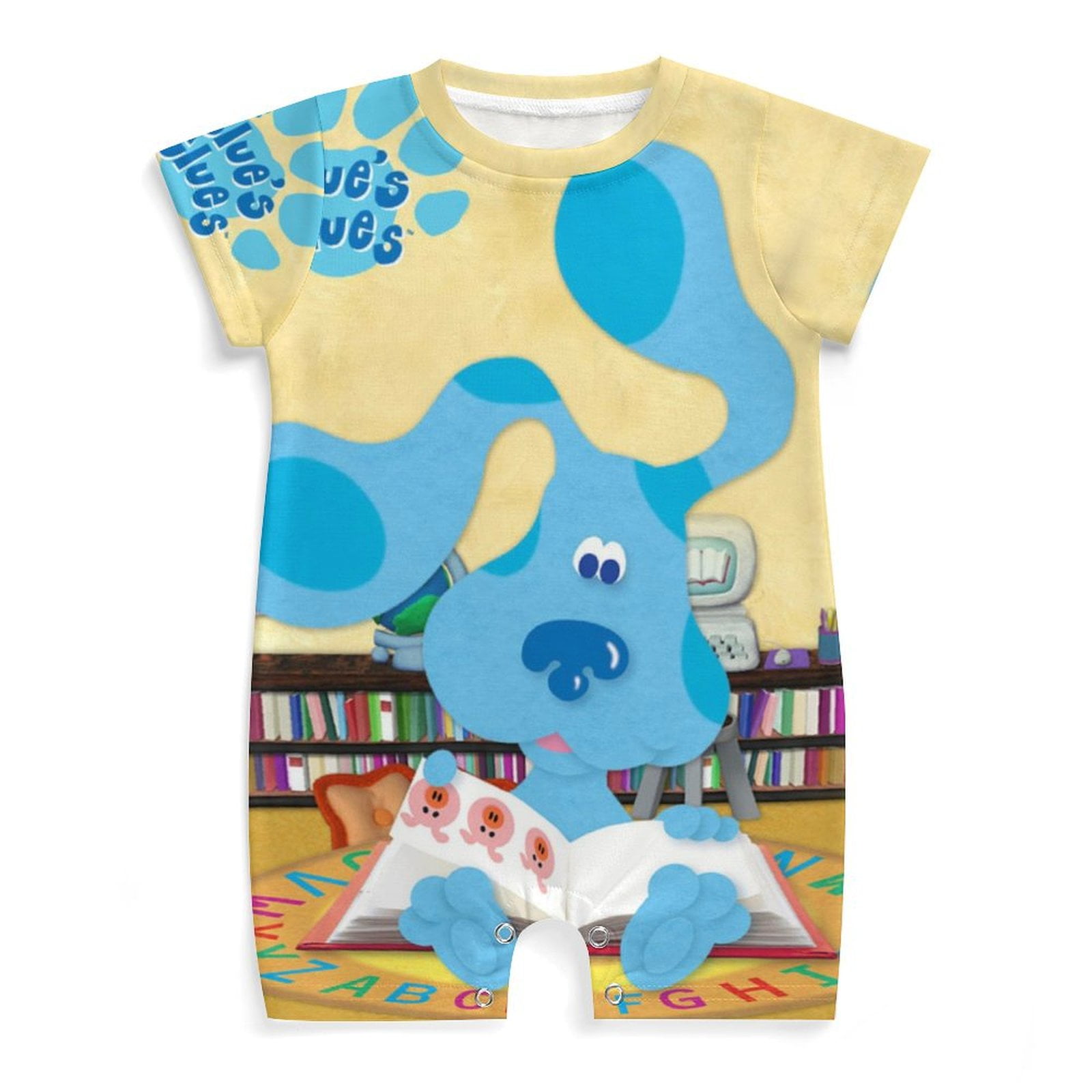 Blue'S Clues Baby Bodysuit Boy Girl Clothes Soft Newborn Infant Outfit ...