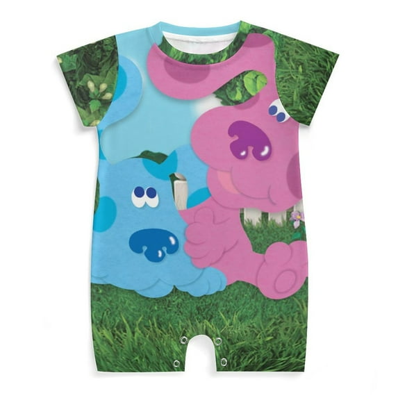 Blue'S Clues Baby Bodysuit Boy Girl Clothes Soft Newborn Infant Outfit ...