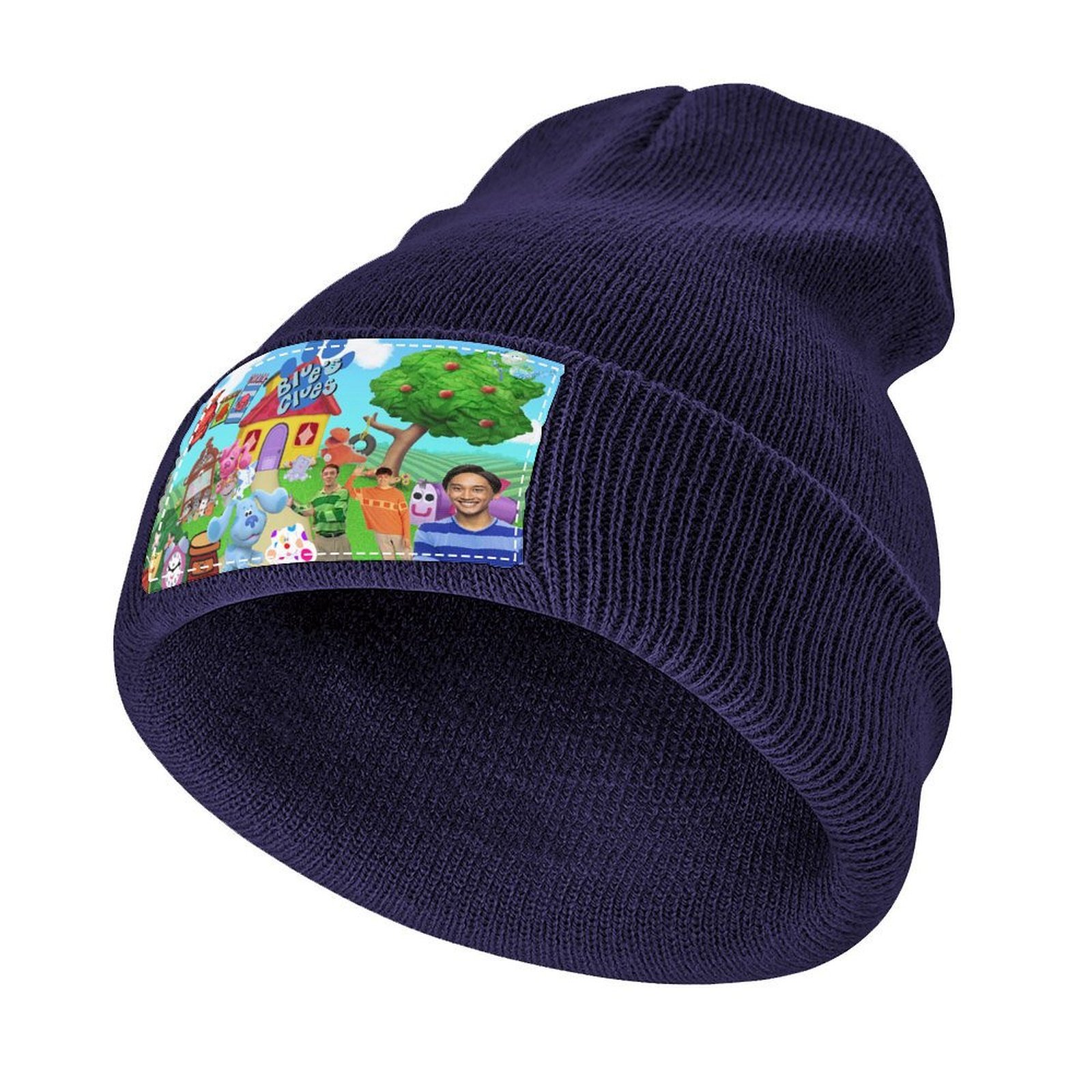 Blue'S Clues Beanie for Men Women Slouchy Beanie Hats Winter Knit Caps ...