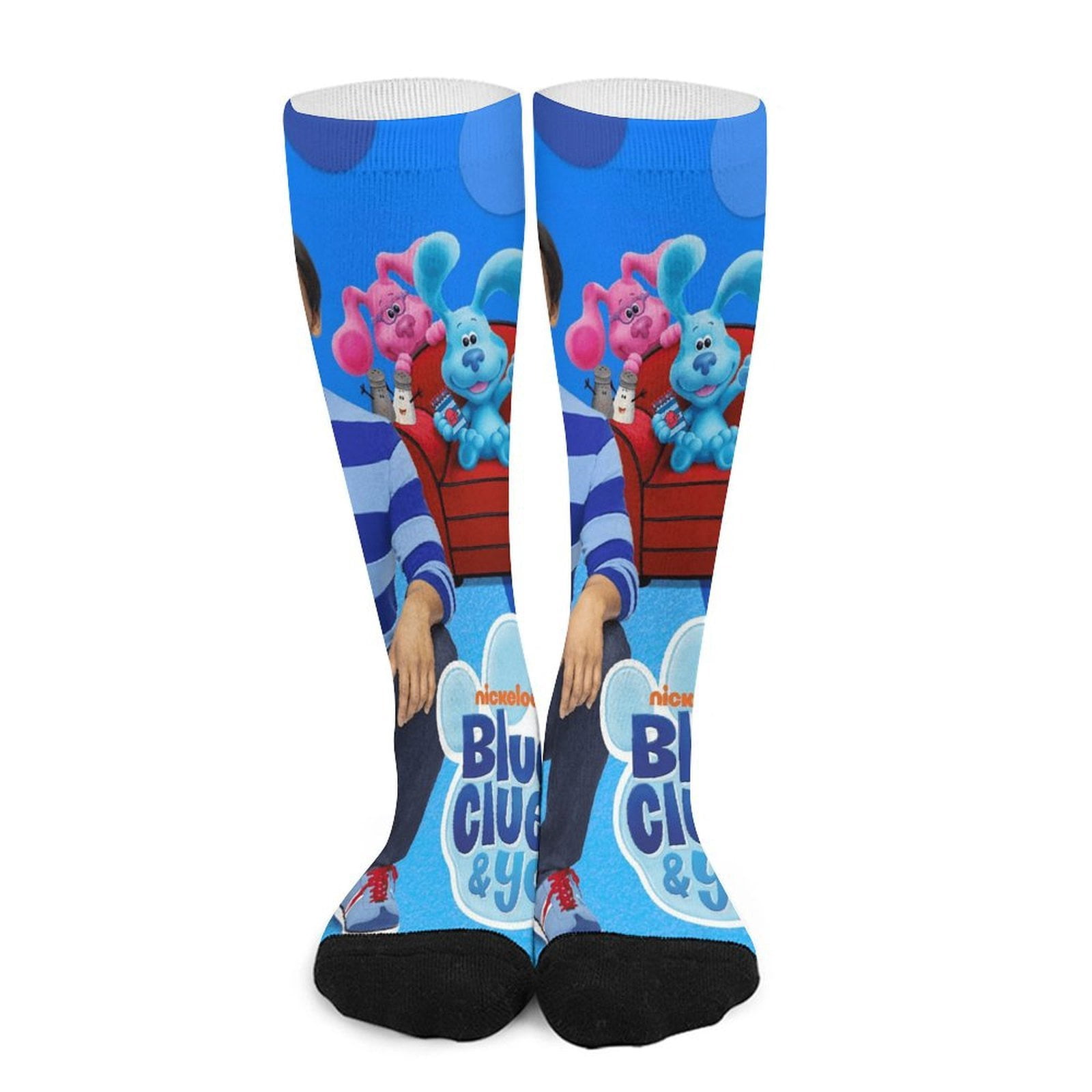 Blue'S Clues Compression Socks For Women And Men Support Knee High ...