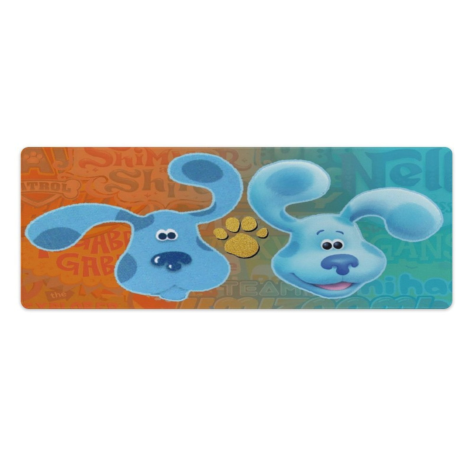 Blue'S Clues Desk Pad Mouse Pad, Large Gaming Mouse Mat with Stitched ...
