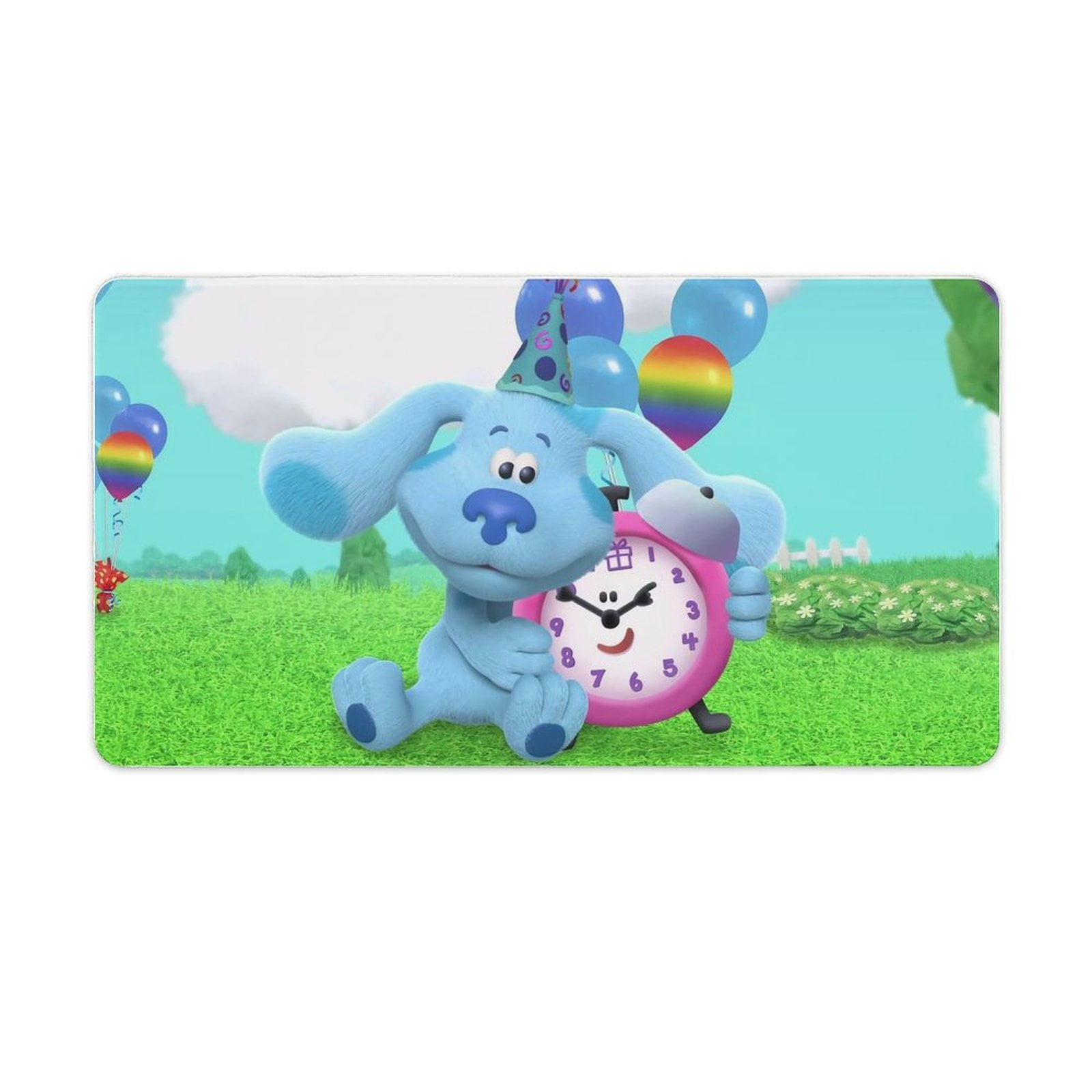 Blue'S Clues Desk Pad Mouse Pad, Large Gaming Mouse Mat with Stitched ...