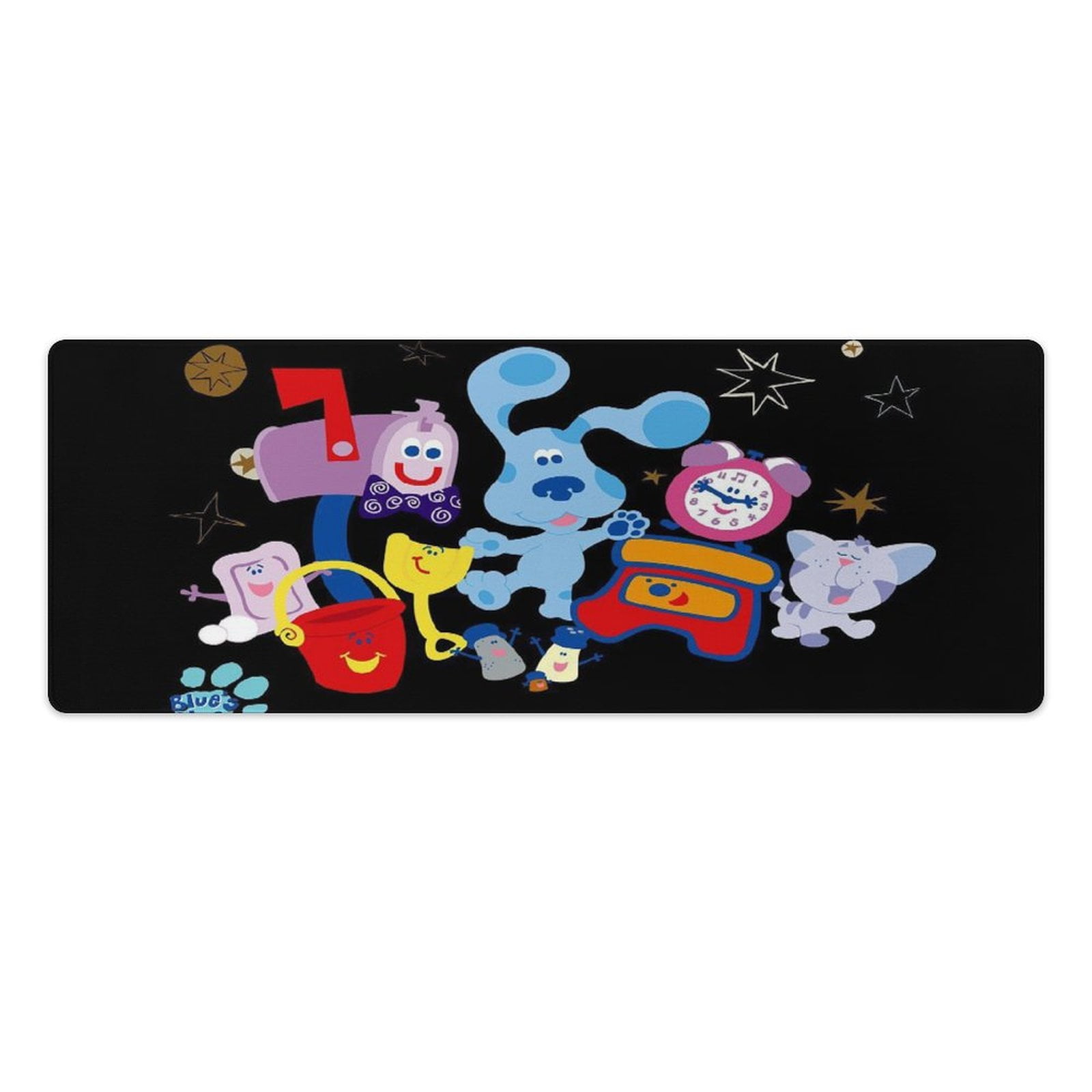 Blue'S Clues Desk Pad Mouse Pad, Large Gaming Mouse Mat with Stitched ...