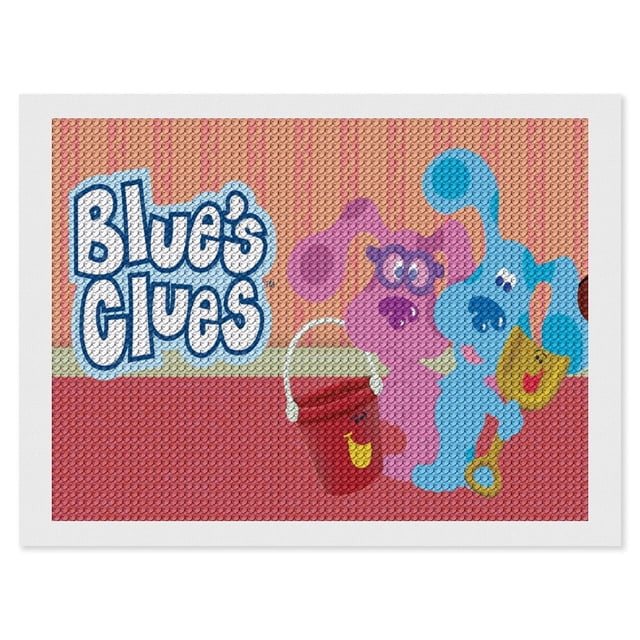 Blue'S Clues Diamond Arts Kits for Adults Diamond Art Gem Art Painting ...