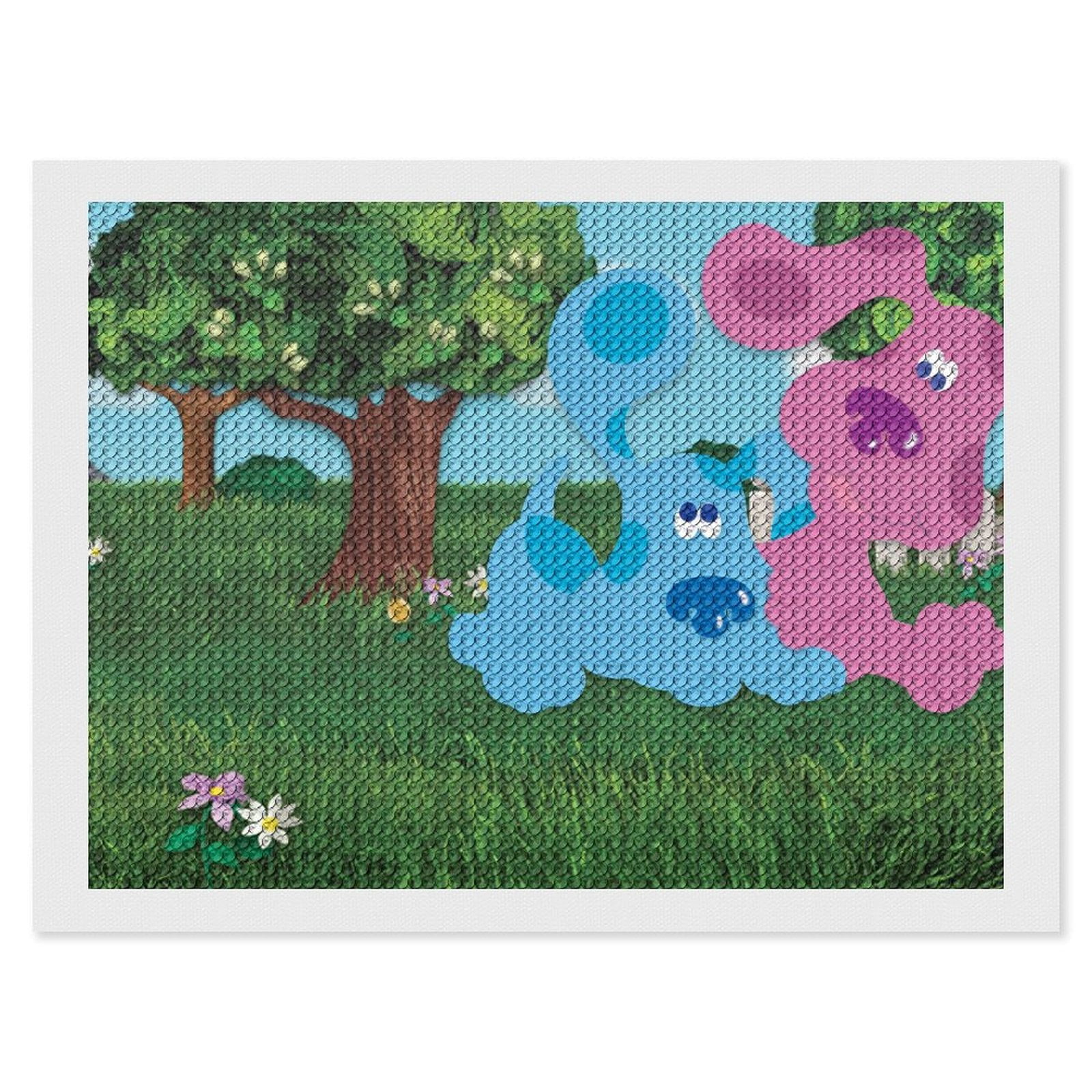 Blue'S Clues Diamond Arts Kits for Adults Diamond Art Gem Art Painting ...