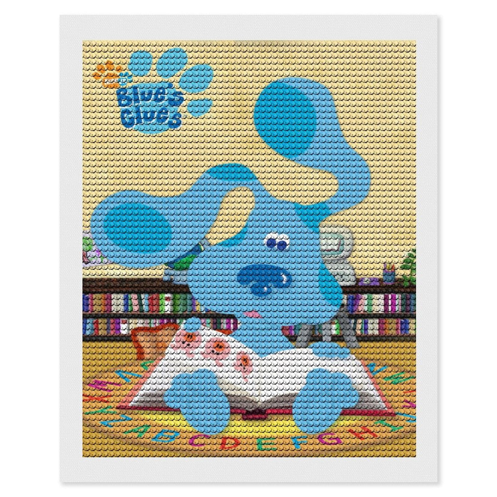 Blue'S Clues Diamond Arts Kits for Adults Diamond Art Gem Art Painting ...