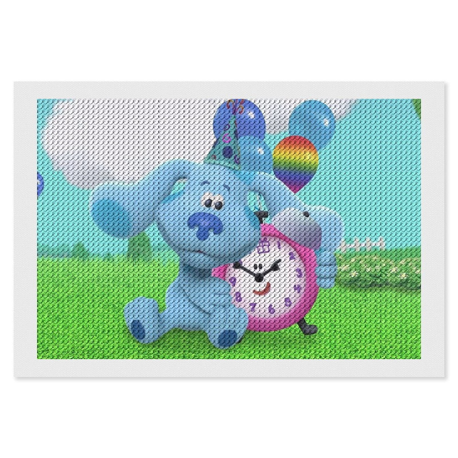 Blue'S Clues Diamond Arts Kits for Adults Diamond Art Gem Art Painting ...