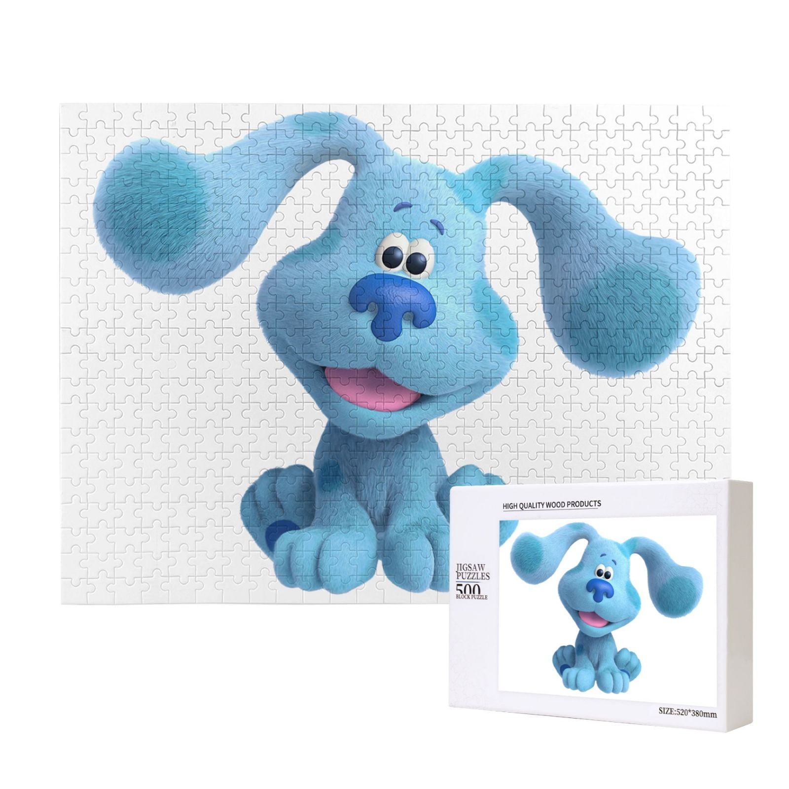Blue'S Clues Jigsaw Puzzle 500 Pieces for Adults Teens DIY Wall Art ...