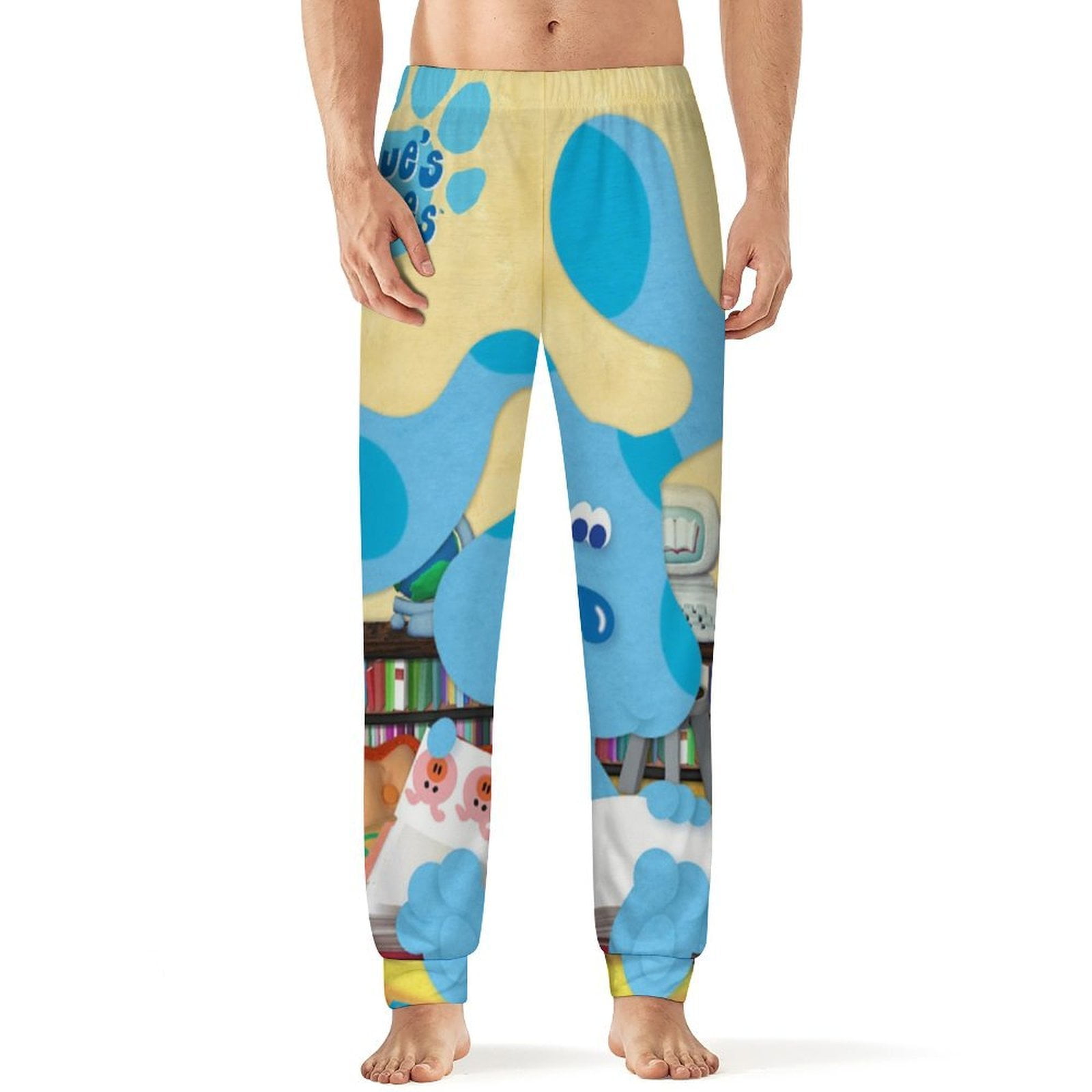 Blue'S Clues Men's Pajama Pants Ultra Lightweight Pjs Bottoms Sleepwear ...