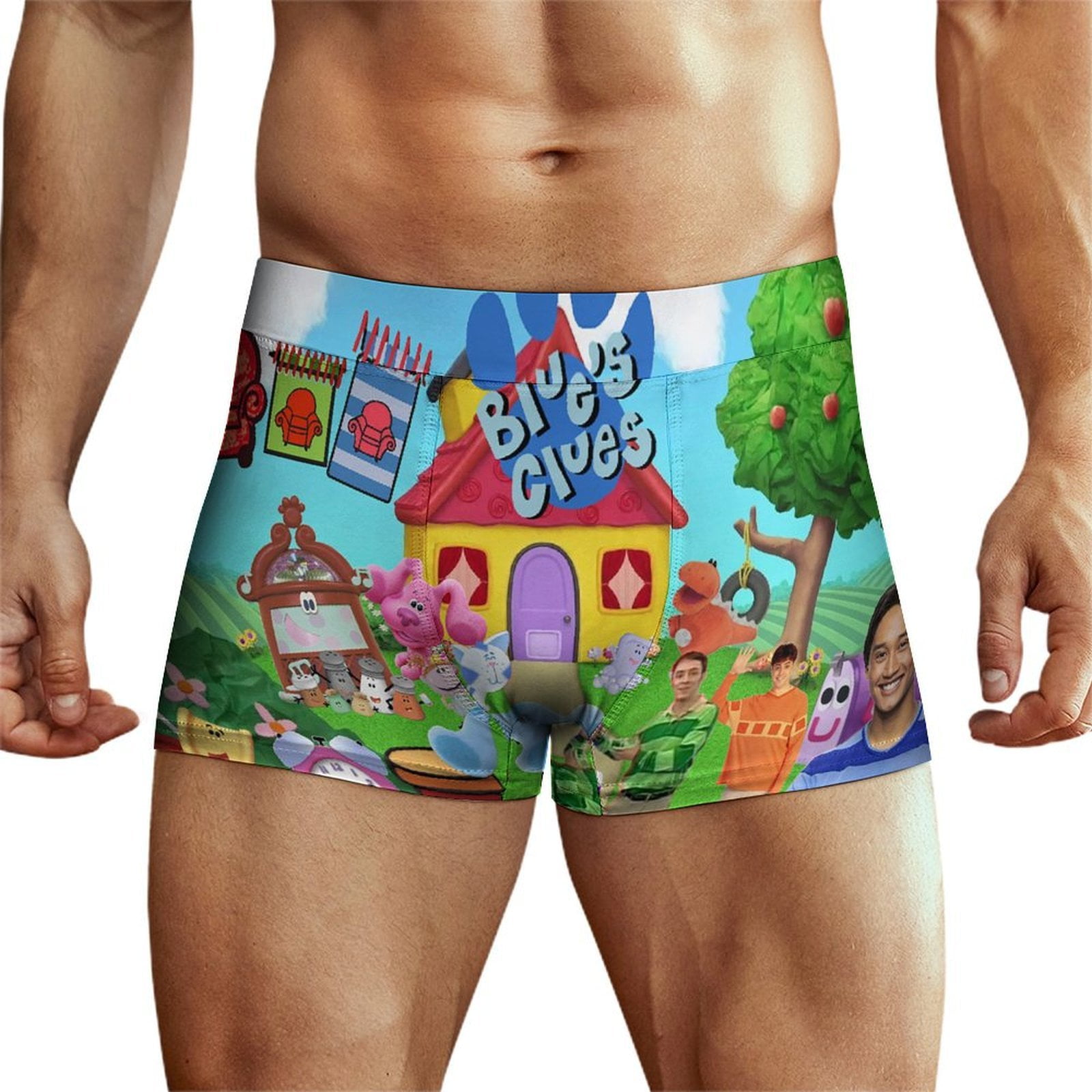 Blue'S Clues Men's Underwear Boxer Briefs Breathable Stretch Underwear ...