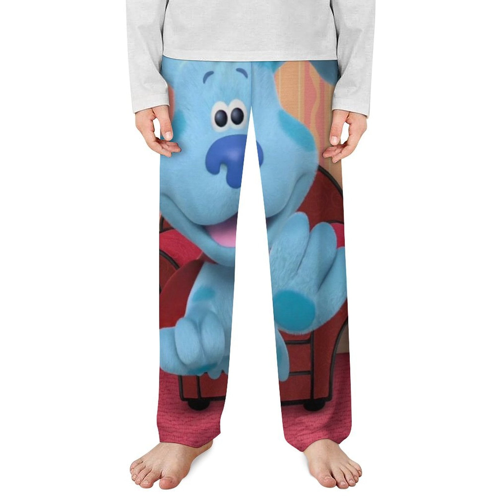 Blue'S Clues Pajama Pants Long Sleep Pants Soft Elastic Waist PJ ...
