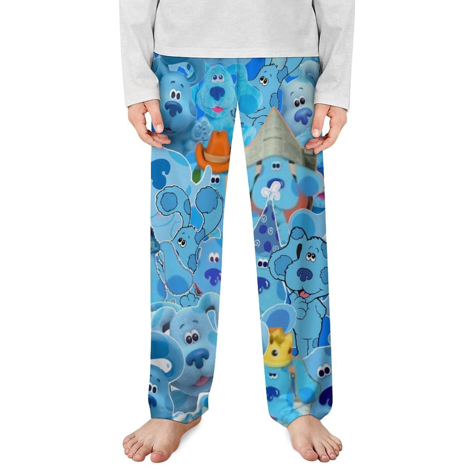 Blue'S Clues Pajama Pants Long Sleep Pants Soft Elastic Waist PJ ...