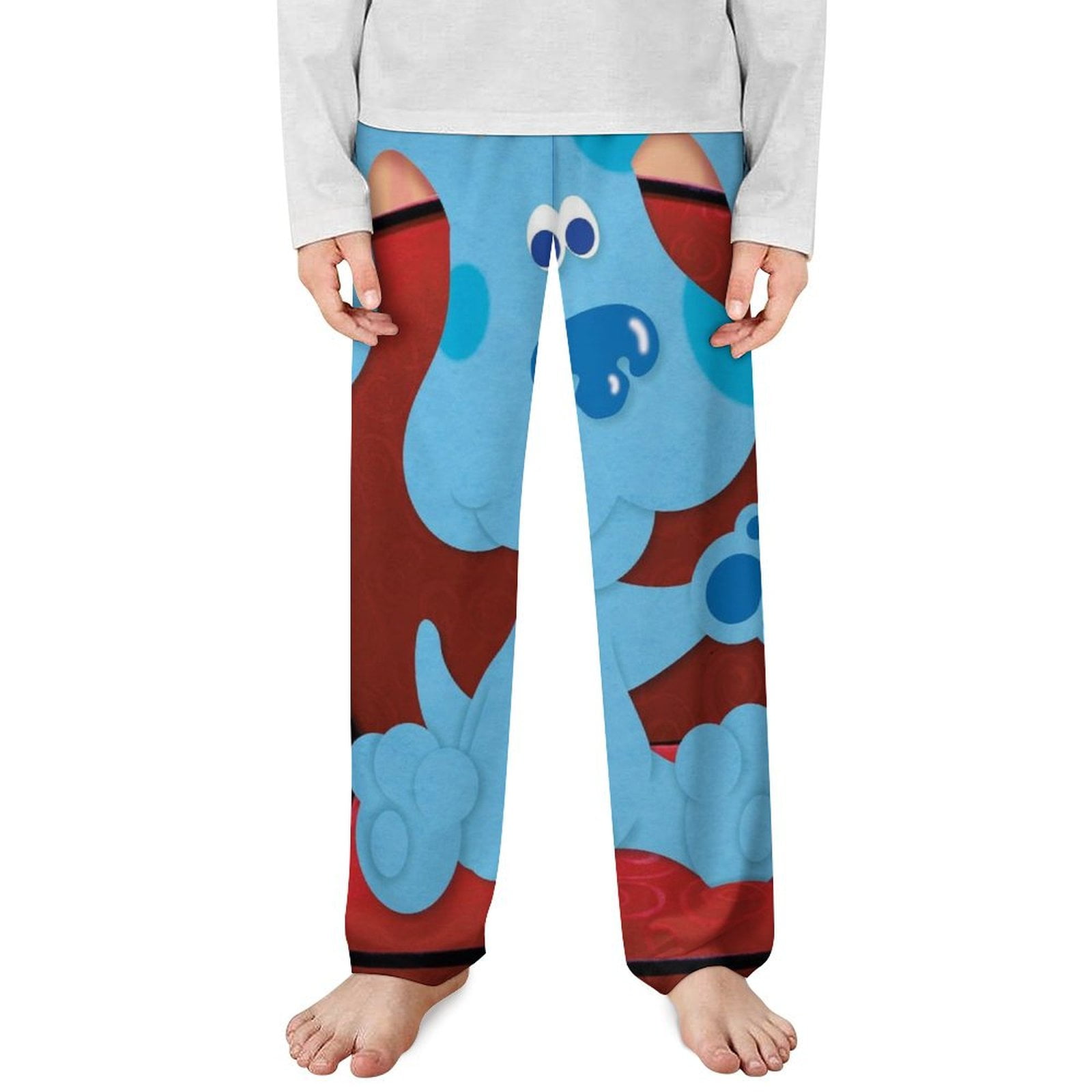 Blue'S Clues Pajama Pants Long Sleep Pants Soft Elastic Waist PJ ...