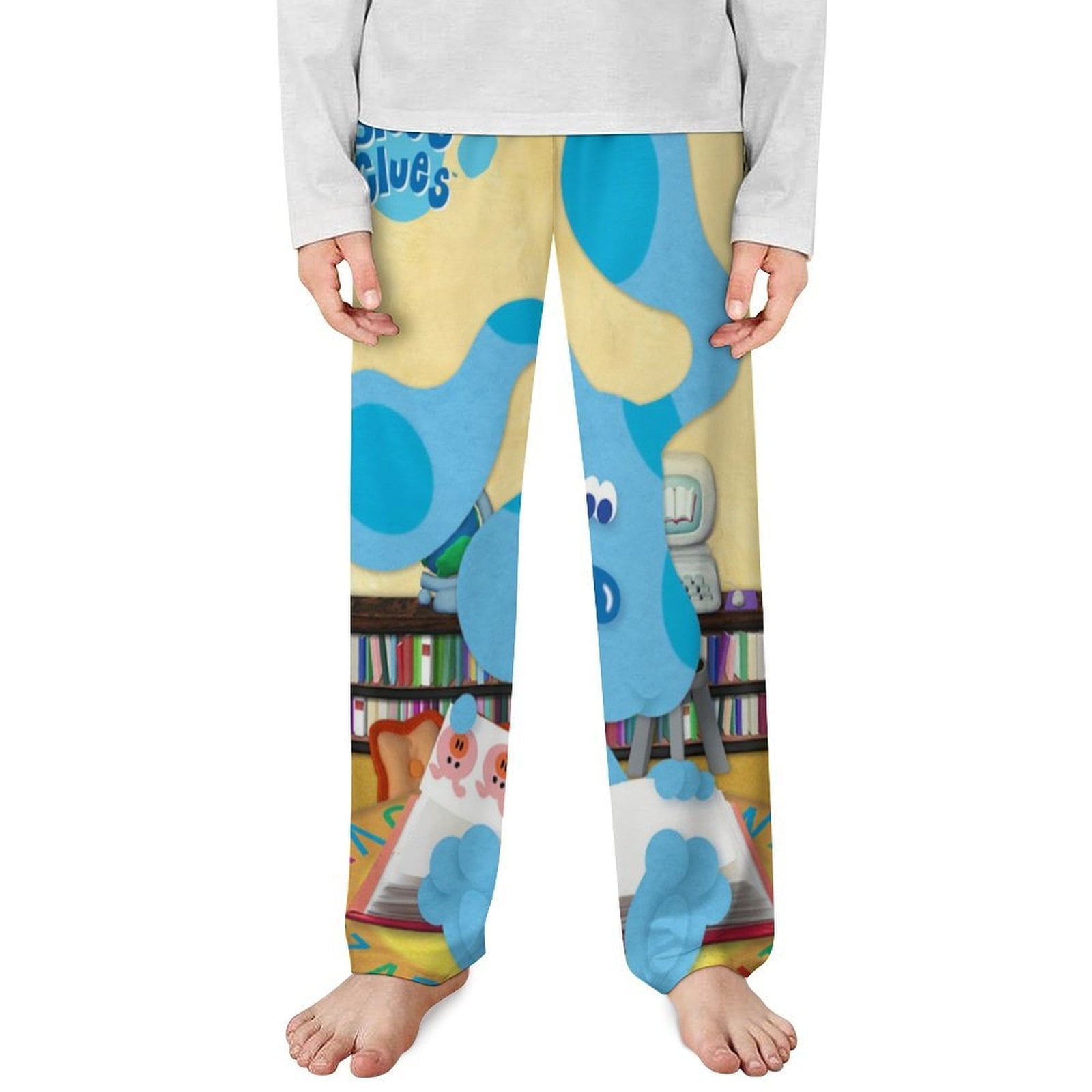 Blue'S Clues Pajama Pants Sleep Pants Soft Elastic Waist Pajama Bottoms ...