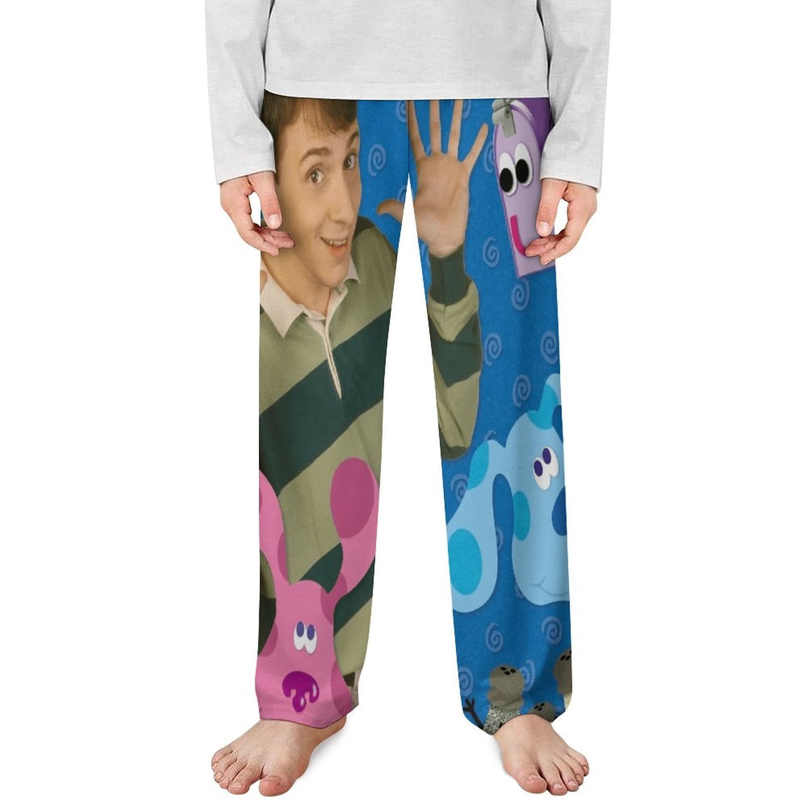 Blue'S Clues Pajama Pants Sleep Pants Soft Elastic Waist Pajama Bottoms ...