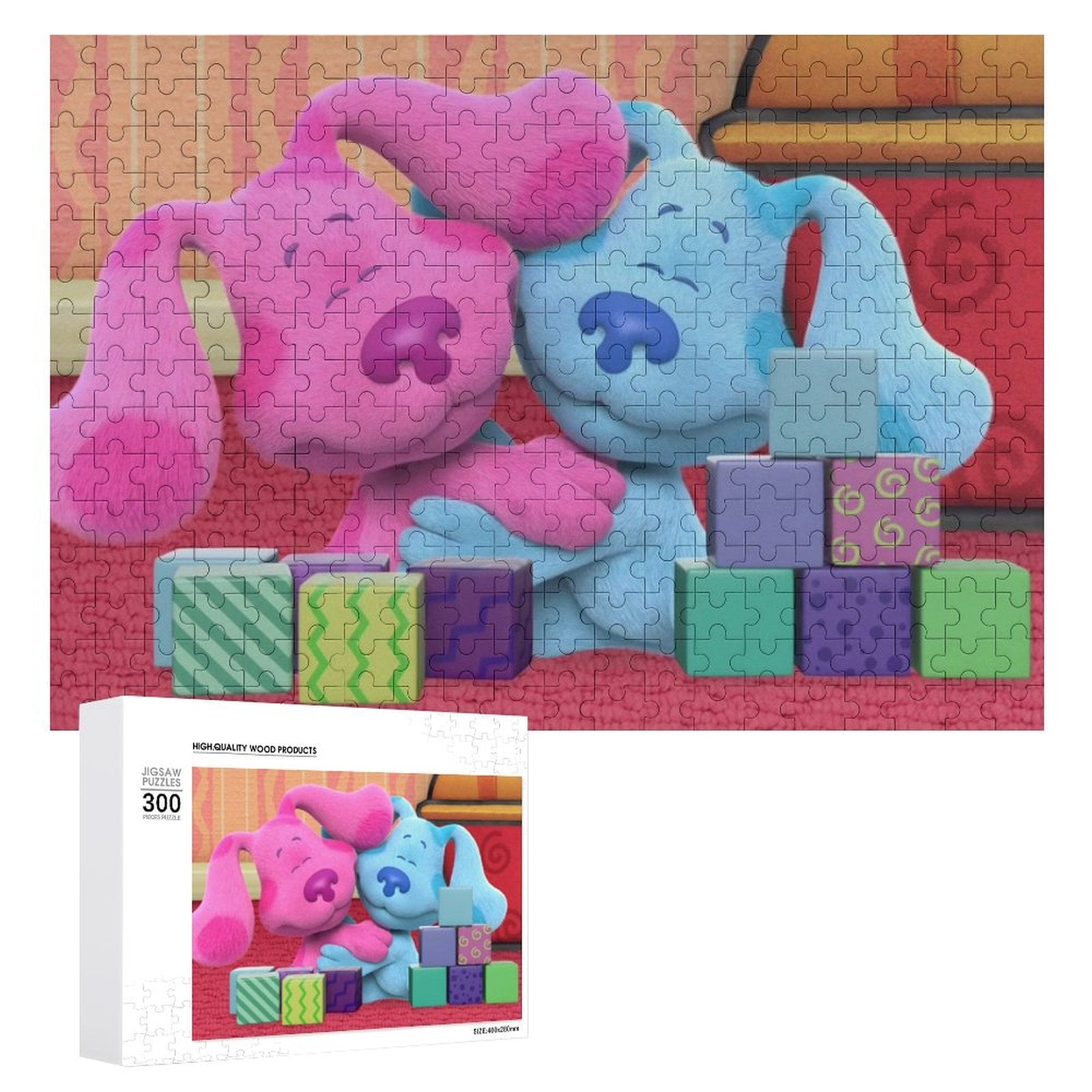 Blue'S Clues Puzzle - 300 PCS Jigsaw Puzzle For Adults Kids Boys Girls ...