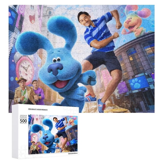 Blue'S Clues Puzzle - 500 PCS Jigsaw Puzzle - Walmart.com