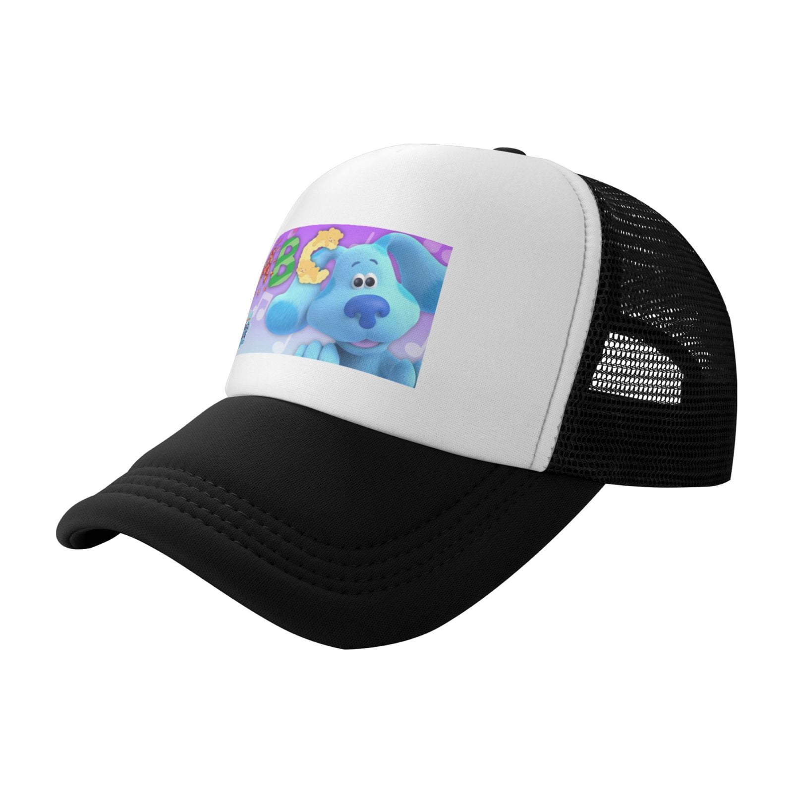 Blue'S Clues Trucker Hat Mesh Back for Men Women Adjustable Baseball ...