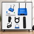 Blue S7Max 64 GB Portable Home Theater Projector with Dual Antennas ...