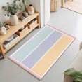 Blue Sage Green Color Block Rectangle Area Rug 2x3ft,Living Room Rug ...