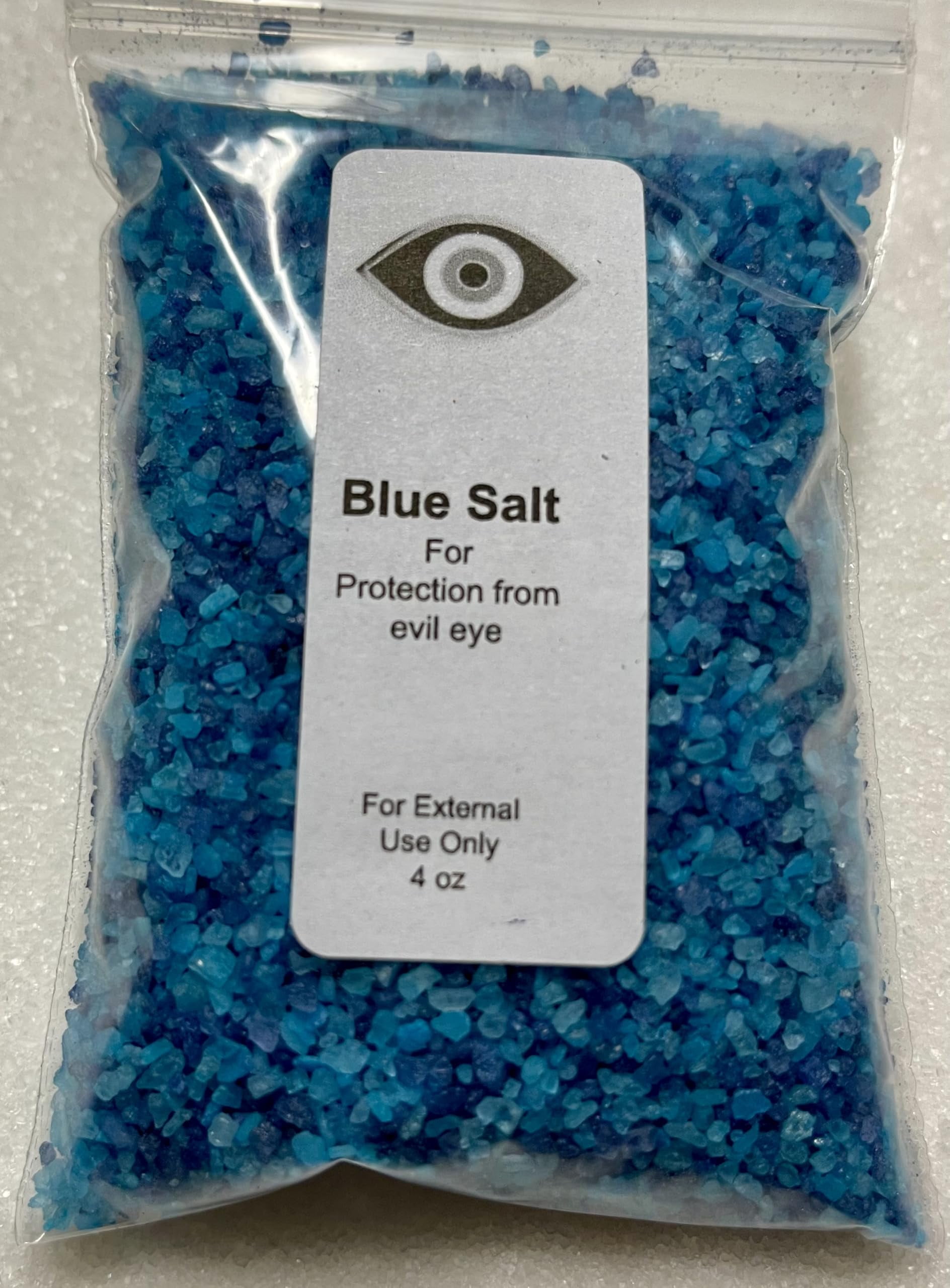 Blue Salt for Protection KEF28 from Evil Eye 4 oz Bag Rituals- Spell ...