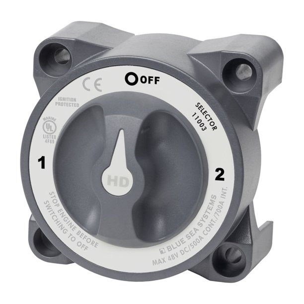 Blue Sea 11003 Hd-Series Battery Switch With Alternator Field ...