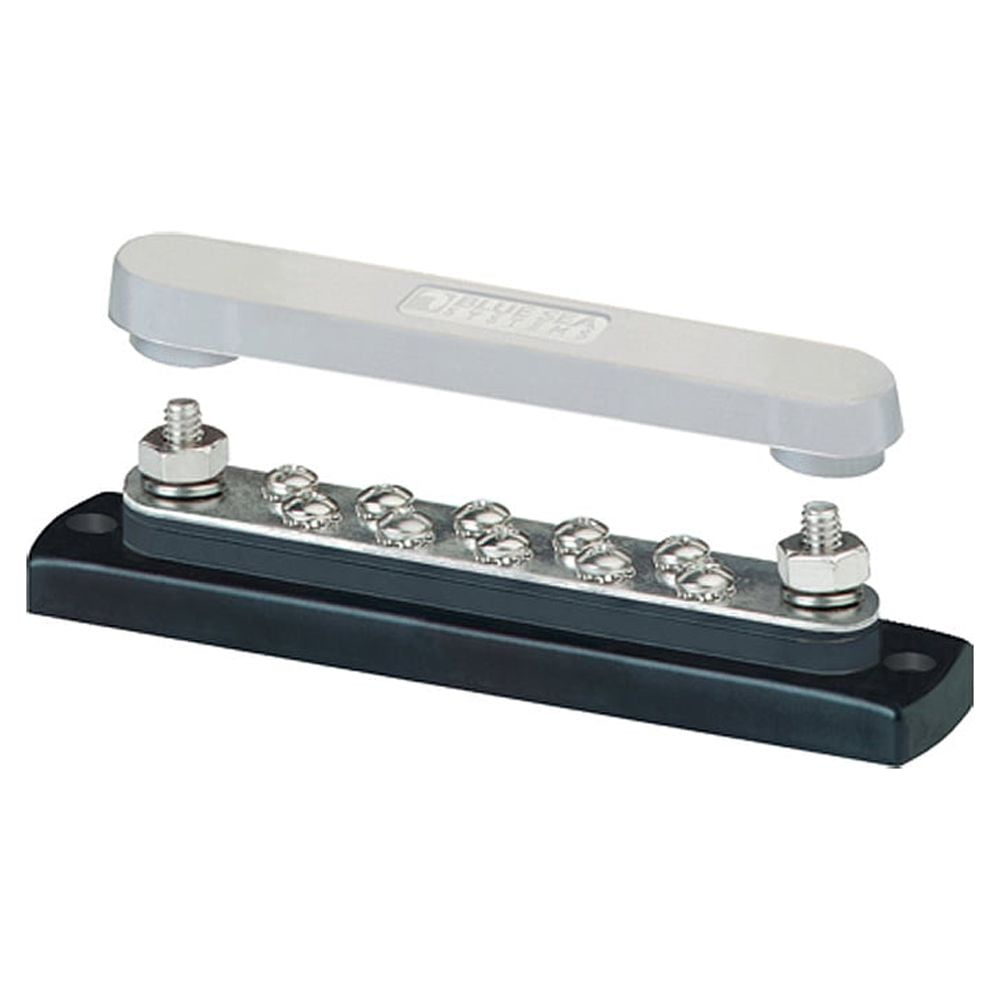 Blue Sea 2300 150AMP Common BusBar 10 x #8-32 Screw Terminal w/Cover ...