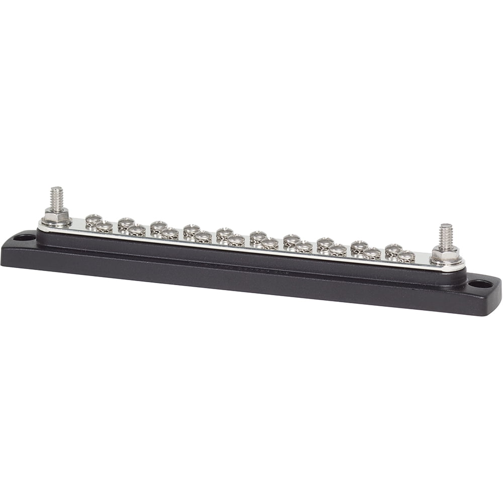 Blue Sea 2302 150AMP Common BusBar 20 x 8-32 Screw Terminal | Bundle of ...