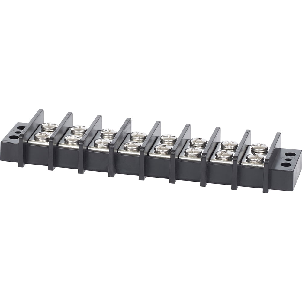 Blue Sea 2608 Terminal Block 65AMP - 8 Circuit [2608] - Walmart.com