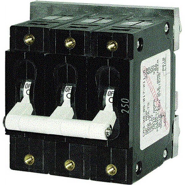 Blue Sea 7289 C-Series Triple Pole Circuit Breaker - 80A [7289 ...