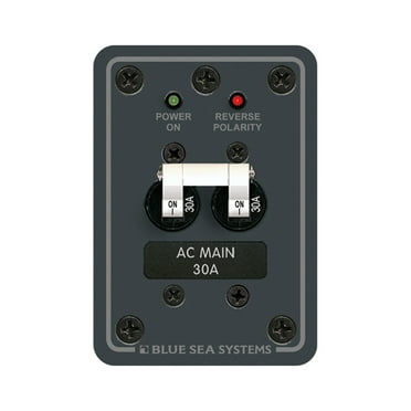 Blue Sea Systems 8084 AC Main and 6-Position/DC Main and 15-Position ...