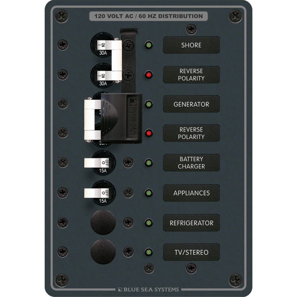 Blue Sea 8467 AC 2 Sources + 4 Positions [8467] - Walmart.com