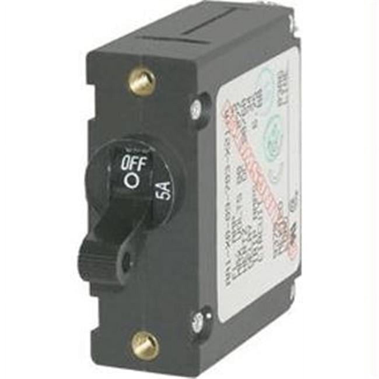 Blue Sea AC / DC Single Pole Magnetic World Circuit Breaker - 25 Amp ...