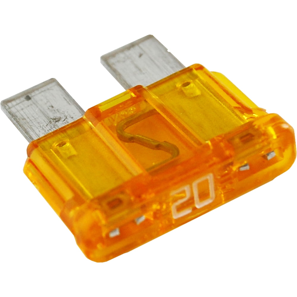 Blue Sea ATO/ATC Fuse Pack - 20 Amp - 25-Pack [5243100] - Walmart.com