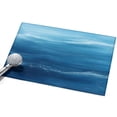 Blue Sea Area Rugs 2x3ft Abstract Gradient Ocean Wave Natural Scenery ...