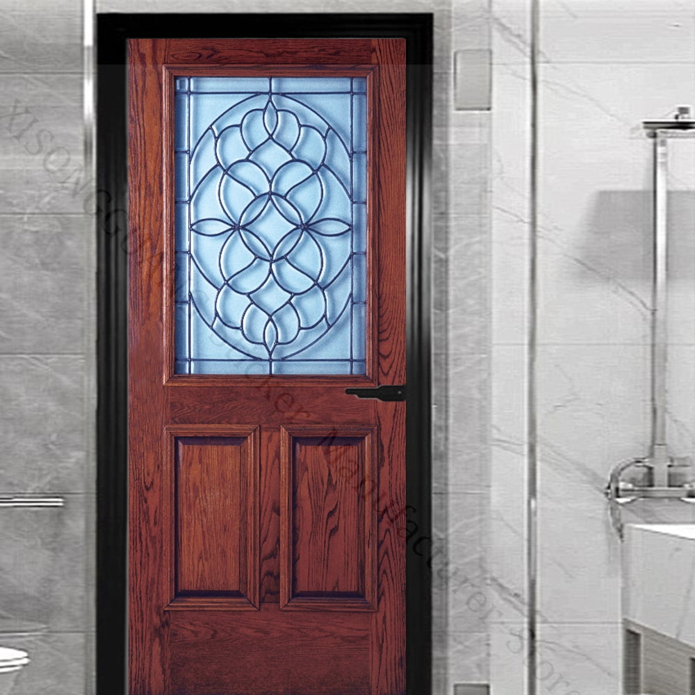 Blue Sea Beach Curtain Self-adhesive Door Stickers Home Decor DIY ...