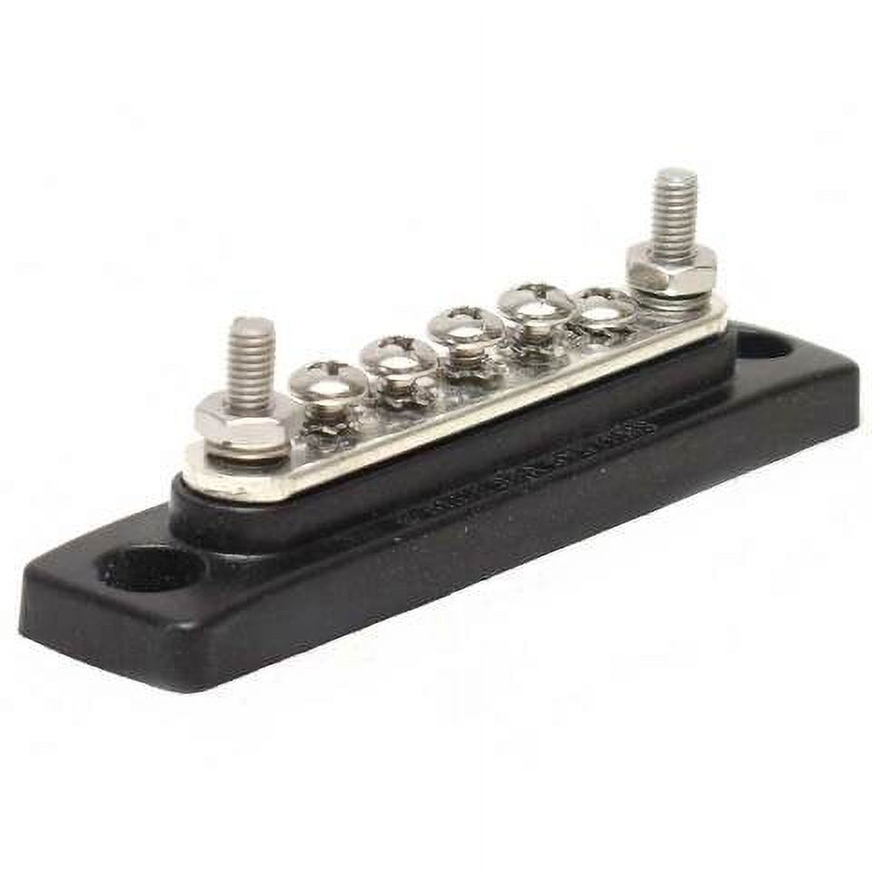 Blue Sea Boat Mini Busbar 2304 | 100A 5-Gang Screw Terminal - Walmart.com