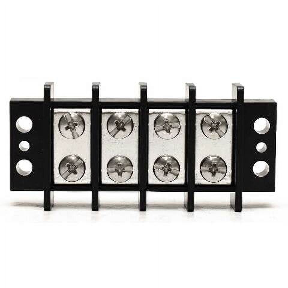 Blue Sea Boat Terminal Block 2604 | 65A - 4 Circuit - Walmart.com