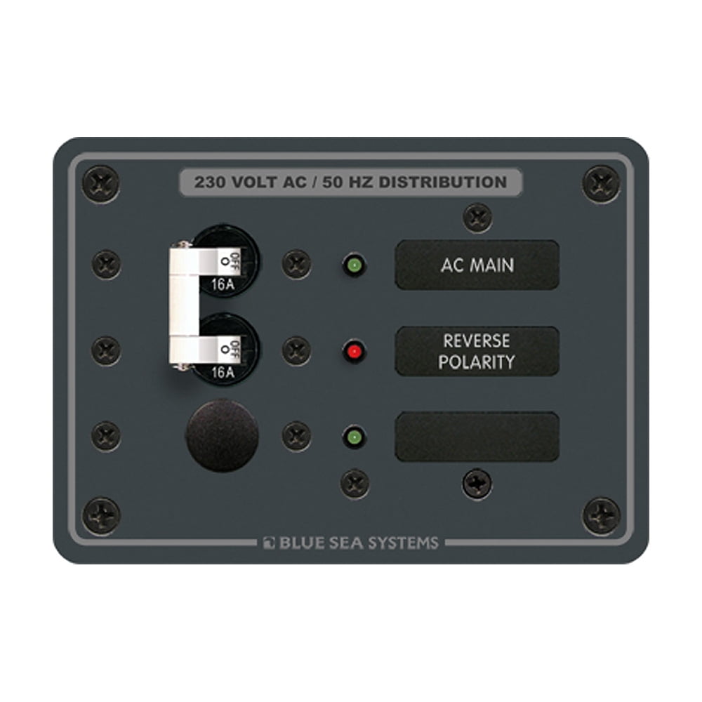 Blue Sea 8129 AC Main + Branch A-Series Toggle Circuit Breaker Panel ...