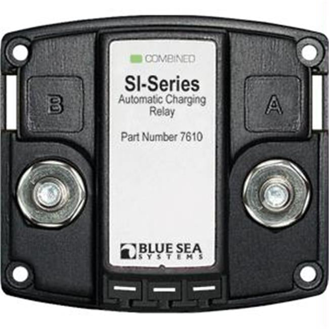 Blue Sea Systems 120 Amp SI-Series Automatic Charging Relay - Blue ...