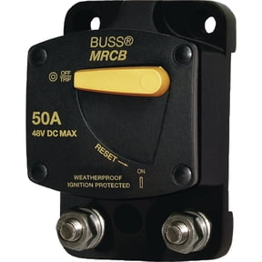Blue Sea Systems 7184 285 Series Circuit Breaker, Surface Mount, 60 Amp ...