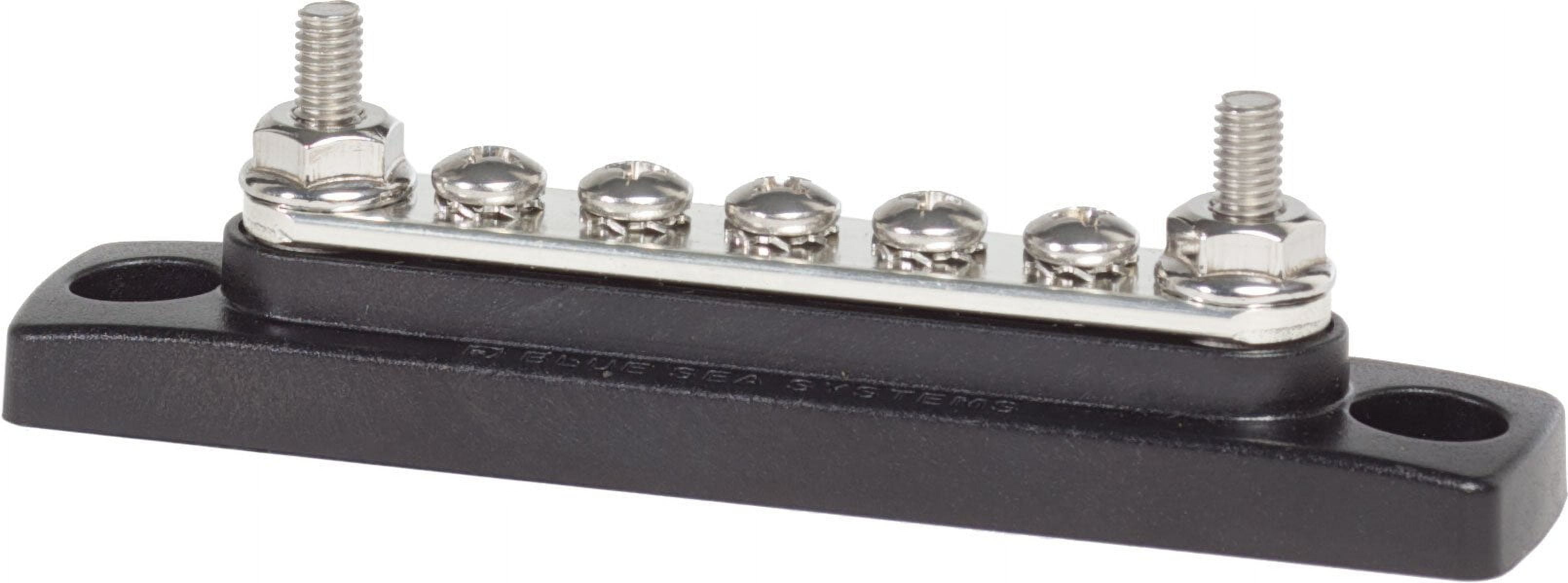Blue Sea Systems 2304 100 Amp Mini BusBar with 5 screws, One size ...