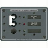 Blue Sea Systems 8029 Traditional Metal Panel AC Main and 1-Position ...