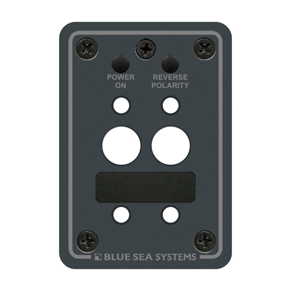 Blue Sea Systems 8173 A-Series Double Blank Mounting Panel - Walmart.com