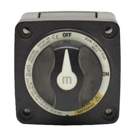 Blue Sea Systems Boat Battery Switch 6011200 | 32VDC 300A Black ...
