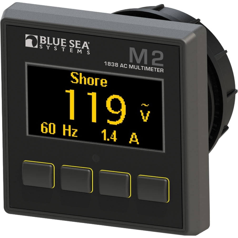 Blue Sea 1838 M2 AC Multimeter [1838] - Walmart.com