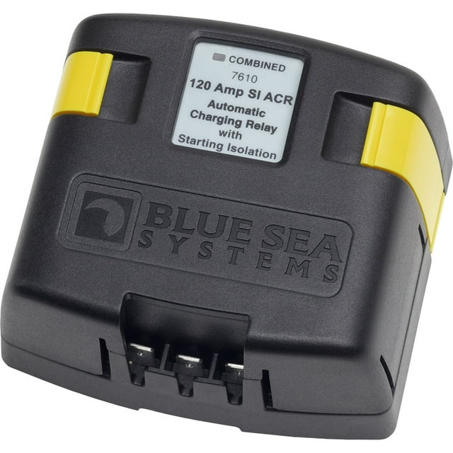 Blue Sea Systems SI-ACR Automatc Charging Relay, 12/24V DC/120A ...