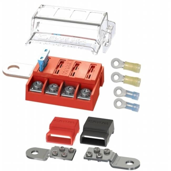 Blue Sea Systems ST-Blade Battery Terminal Mount Fuse Block Kit ...