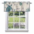 Blue Sea Turtle Valances for Windows, Beach Happy Place Seashell ...